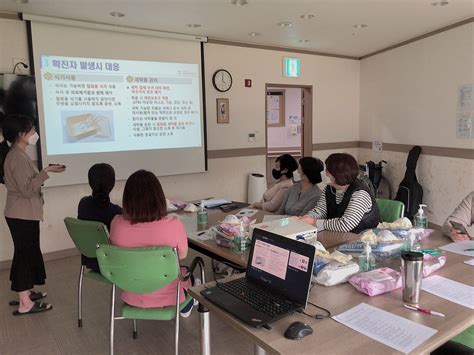 활동사진 [요양병원] 코로나19대응을 위한 감염관리교육 감염병관리지원단