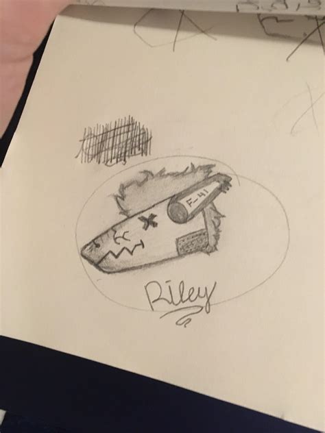 First Time Trying To Draw A Protogen How Does It Look Any Tips Rfurry