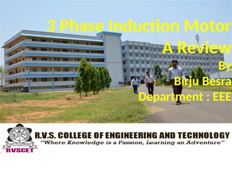 Pptx Modeling And Testing Of Induction Motors Dokumentips