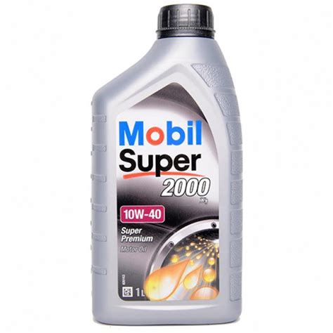 Mobil 1 Super 2000 X1 10w40 Полусинтетическое масло 1l