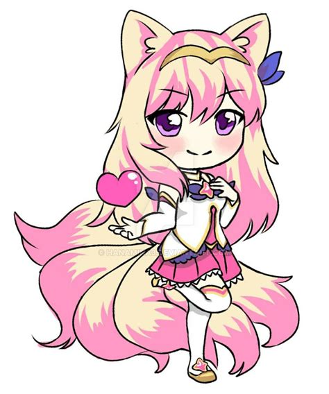League Of Legends Sg Ahri By Hanamina3 On Deviantart