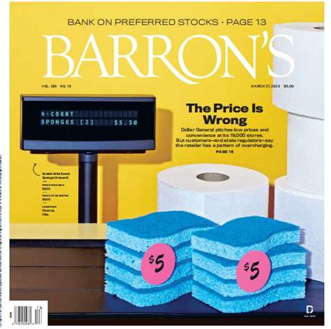 英语外刊杂志巴伦周刊 Barrons 2023 03 27周刊考研英文杂志 英语外刊社