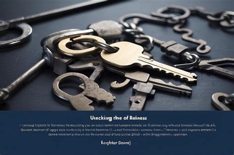 Unlocking The Potential Of Your Business Premium Ai Generated Image