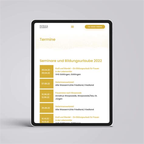 Patricia Siebert Heilpraktikerin Wordpress Webdesigner Köln