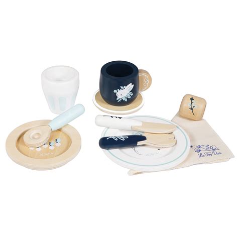 英國 Le Toy Van 角色扮演系列 西式餐具全套玩具組hughugbaby抱抱寶貝 蝦皮購物