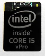 Pieces Of Original Intel Core I VPro Inside Sticker X Mm Vath Ventures