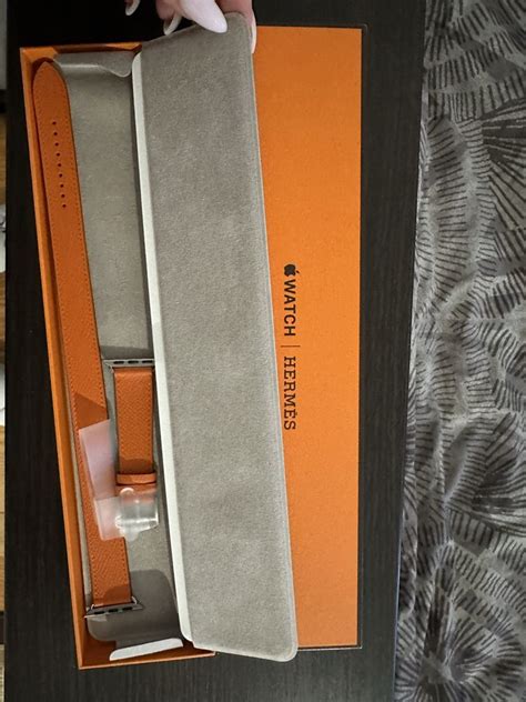 Кожанный ремешок Hermes для Apple Watch: 6 000 грн. - Ремінці та ...