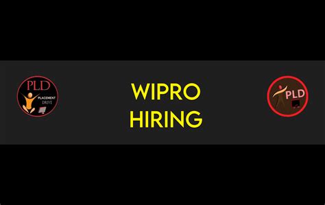 Wipro Hiring Trainee