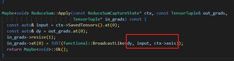 Reducesum Internally Called Broadcastlike · Issue 8659 · Oneflow Inc