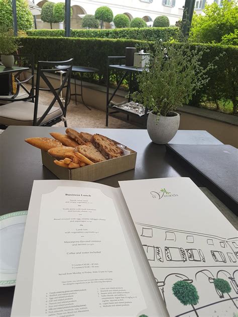 Speisekarte Von La Veranda Restaurant Mailand