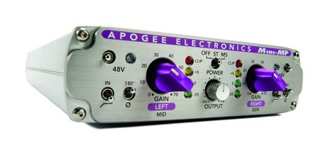 Apogee Mini MP Review MusicRadar