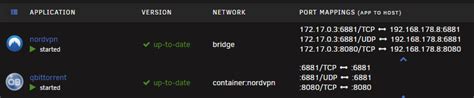 Routing Qbittorrent Docker Through Nordvpn Docker In Unraid R Qbittorrent