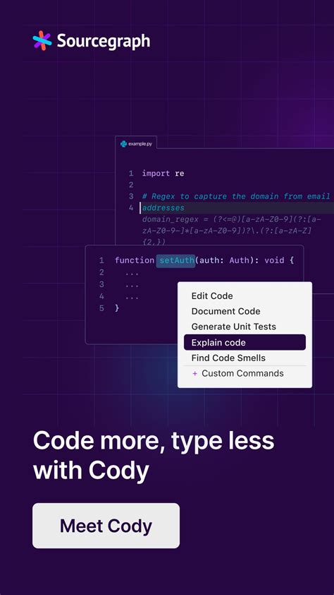 cody ai coding assistant from sourcegraph sourcegraph