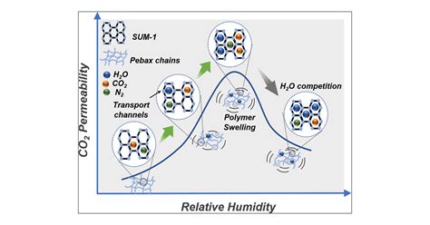 Impact Of Humidity On The Co2 N2 Separation Performance Of Pebax Mof