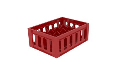 Coca Cola Plastic Crate 3d Model Cgtrader