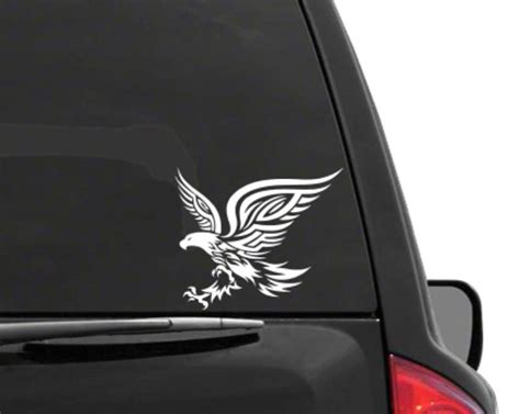 Eagle Eagle Decal Car Decal Bumper Sticker Car Sticker Etsy
