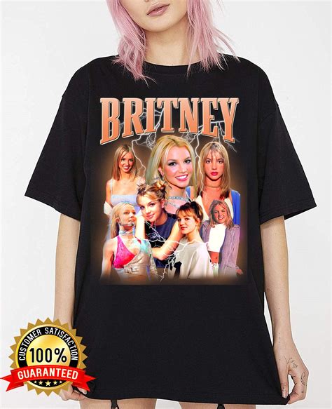 Britney Spears T Shirt Britney Vintage Tee T Shirt Long Etsy