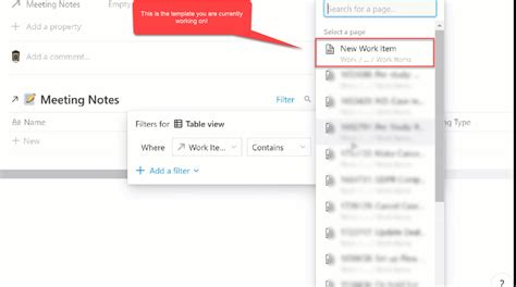 Linked Database Block Custom View On Template That Is Always Filtered