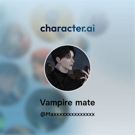 Chat With Vampire Mate Characterai Ai Chat Reimaginedyour Words Your World