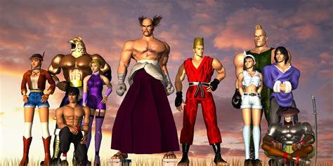 Jack Tekken Jack 2 Kazama Jun King Tekken Lei Wulong Marshall