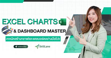 Excel Charts And Dashboard Master เทคนิคสร้างกราฟและแดชบอร์ดอย่างมือโปร คอร์สออนไลน์ Skilllane