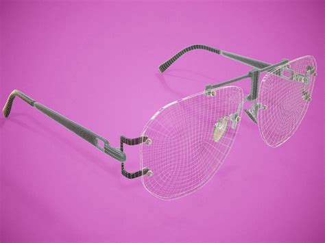 3d Glass Glasses Model Flippednormals