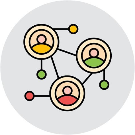 Premium Vector User Networking Vector Illustration Style