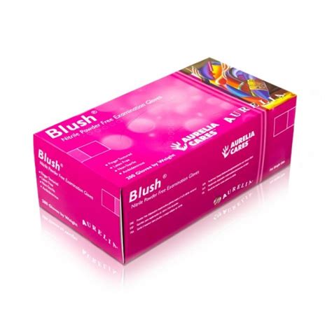 Aurelia Blush Nitrile Gloves 78885 9 200 Pcs Health And Care