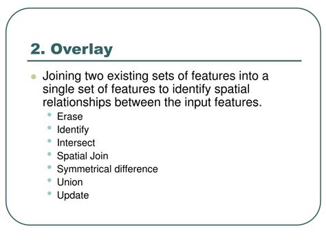 PPT Spatial Analysis Vector Data Analysis PowerPoint Presentation ID