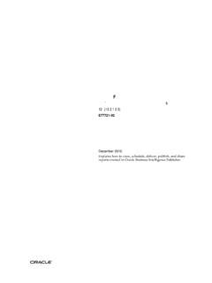 Oracle Fusion Middleware Oracle Fusion Middleware Pdf PDF4PRO
