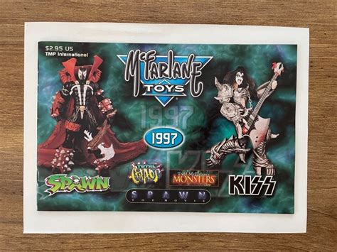 Mcfarlane Toys 1997 Tmp International Catalog Spawn Kiss Chaos Monsters