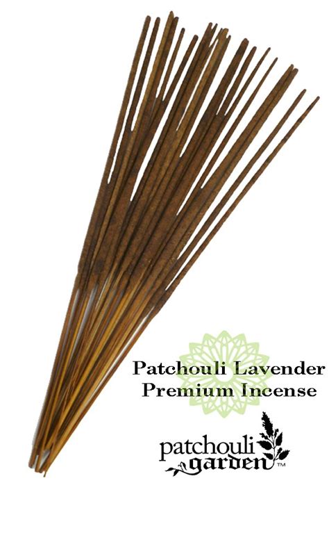 Patchouli Lavender Incense — Patchouli Garden