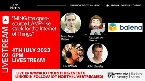 Alex L On Linkedin Iot North July 4th Ming The Open Source Lamp