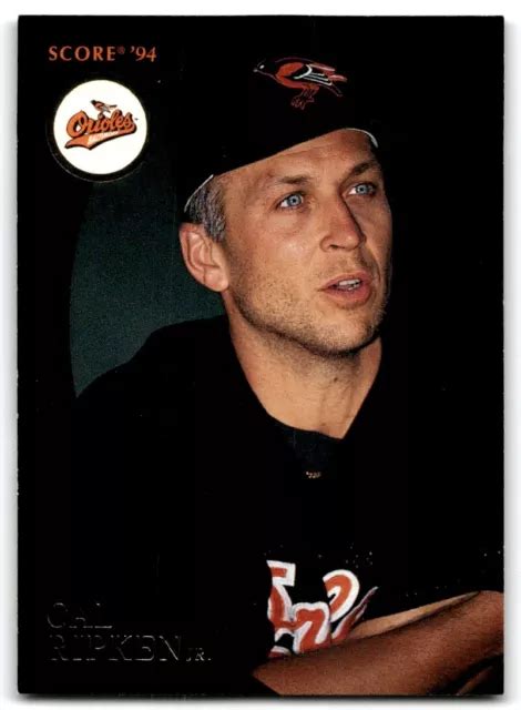 1994 Score Burger King Cal Ripken Jr Gold Cal Ripken Jr Baltimore