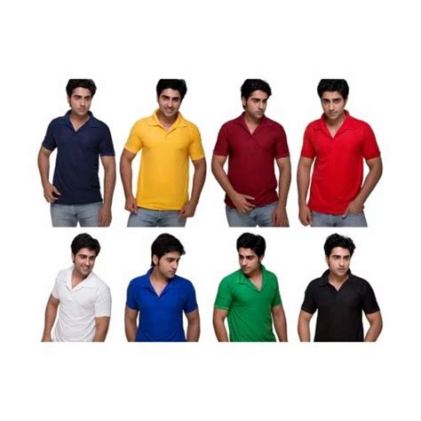 Cotton Plain Mens Polo T Shirt At Rs 275 In Coimbatore Id 2854431719730