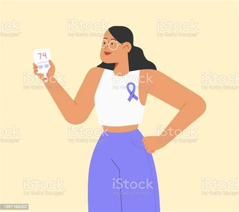 세계 당뇨병의 날 템플릿 여성 캐릭터는 혈당 측정기를 사용하여 혈당 수준을 확인합니다 만성질환에 대한 스톡 벡터 아트 및 기타