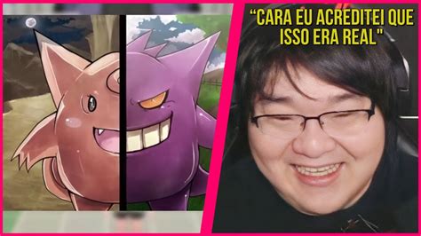 TIBA REAGINDO AO ICEBERG de POKÉMON ME ASSUSTA Gabizard YouTube