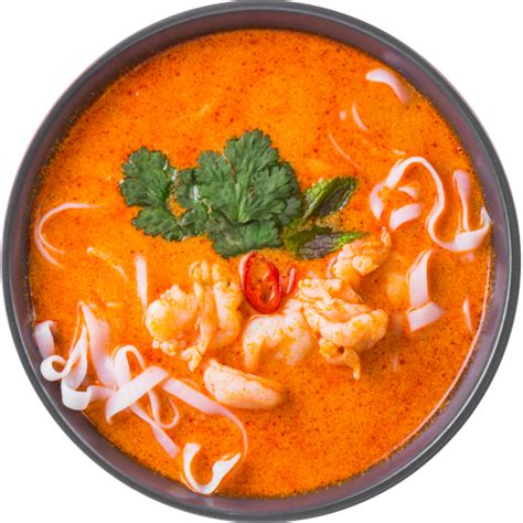 Лакса с креветками