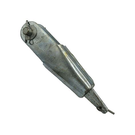 6mm 8mm Zinc Plated Rope Socket With Wedge And Pin Termination Wire Jaw