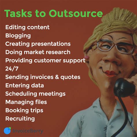 A List Of Tasks That Can Be Outsourced To Your Virtual Personal Assistant Invoiceberry Blog