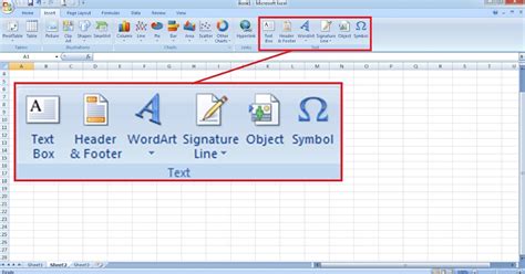 Cara Menyisipkan Wordart Pada Lembar Kerja Microsoft Excel 2007