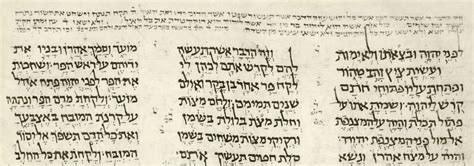 Codex Sassoon Circa 900 Land Of Israel Or Syria Codex Sassoon The