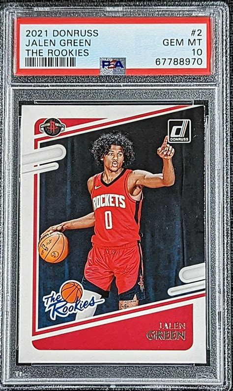 Jalen Green 2021 Donruss 2 The Rookies Price Guide Sports Card Investor