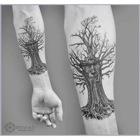 Wise Tree Tattoo Best Tattoo Ideas Gallery