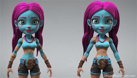 Jinx 3d Modeling Scan Stable Diffusion Online