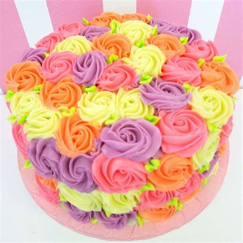 Rosette Cake