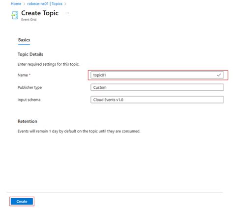 建立、檢視和管理 Azure 事件方格命名空間主題 Azure Event Grid Microsoft Learn