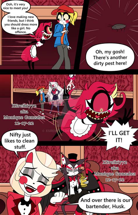 Commission Sonya Meets Hazbin Crew Pg 2 By Xsreiki772 On Deviantart