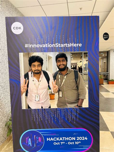 sai sandeep adapa on linkedin hackathon innovation teamwork