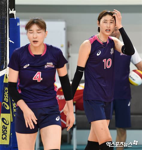 이주아 김연경 아쉬운 표정 포토
